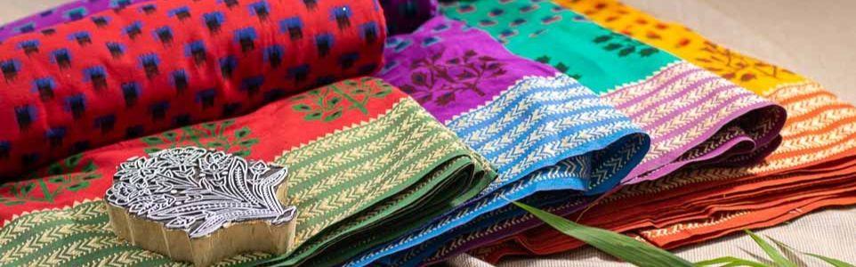 Buy Woven & Printed Border Design Fabric Online - SourceItRight