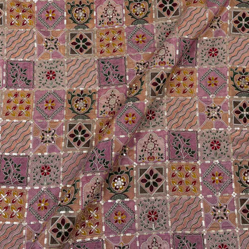 Chiffon Embroidered Fabrics - SourceItRight