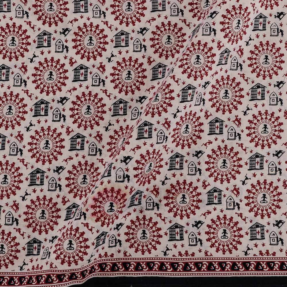Buy Warli Print Fabric Online @ Best Prices - SourceItRight