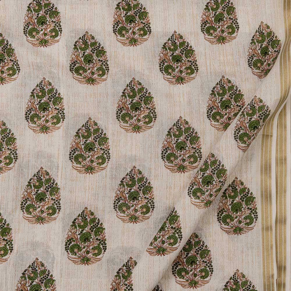 Buy Sanganeri Hand Block Print Fabric Online @ Low Prices - SourceItRight