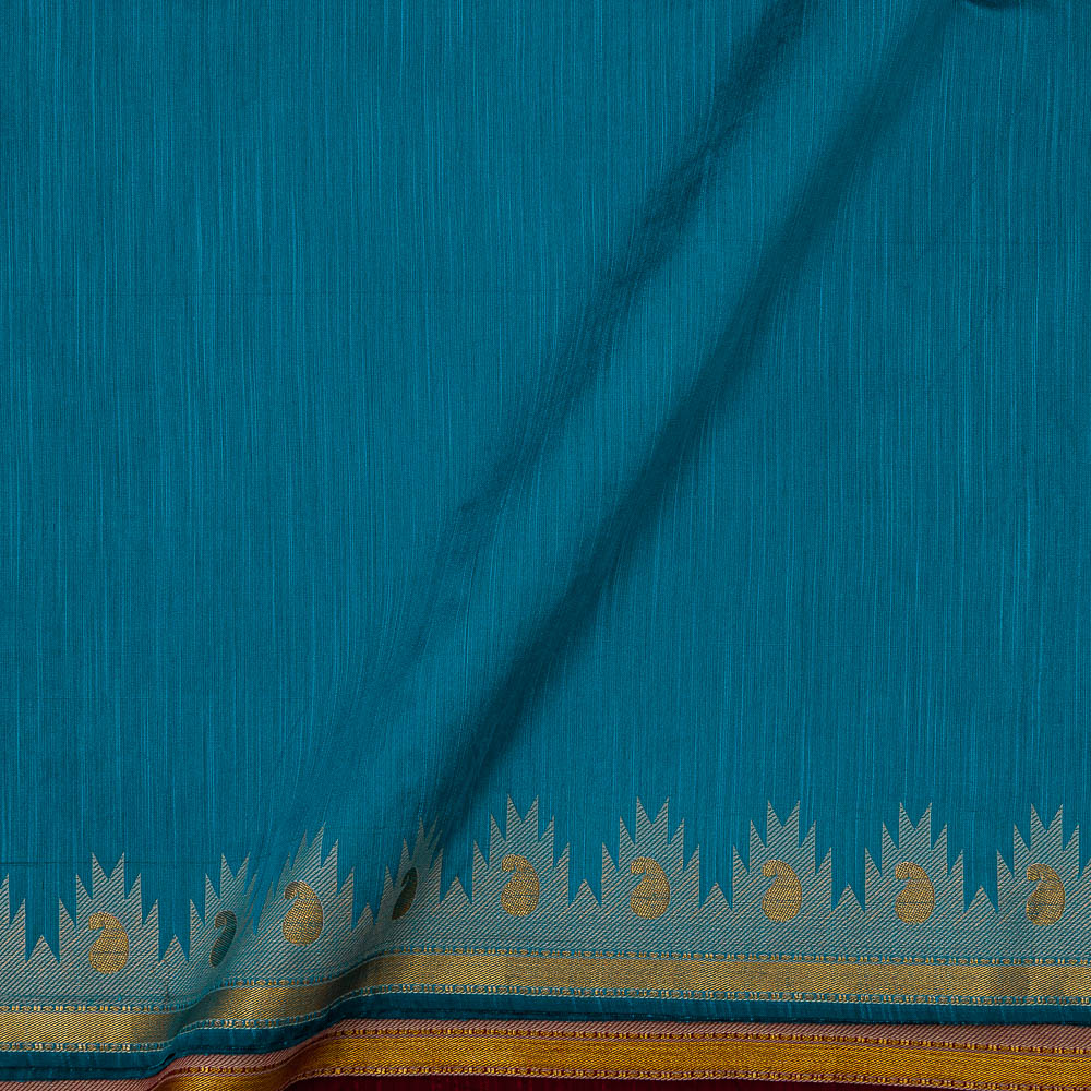 grp_fancy Silk Aqua Fabrics - SourceItRight