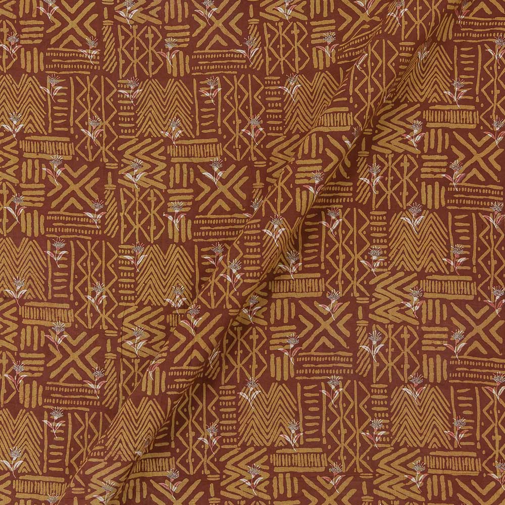 Buy Dabu Print Fabric Online in India @ Low Prices - SourceItRight