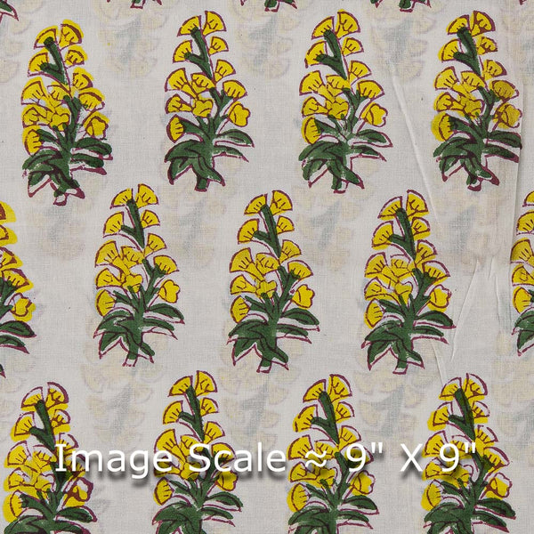 Buy Sanganeri Hand Block Print Fabric Online @ Low Prices - SourceItRight