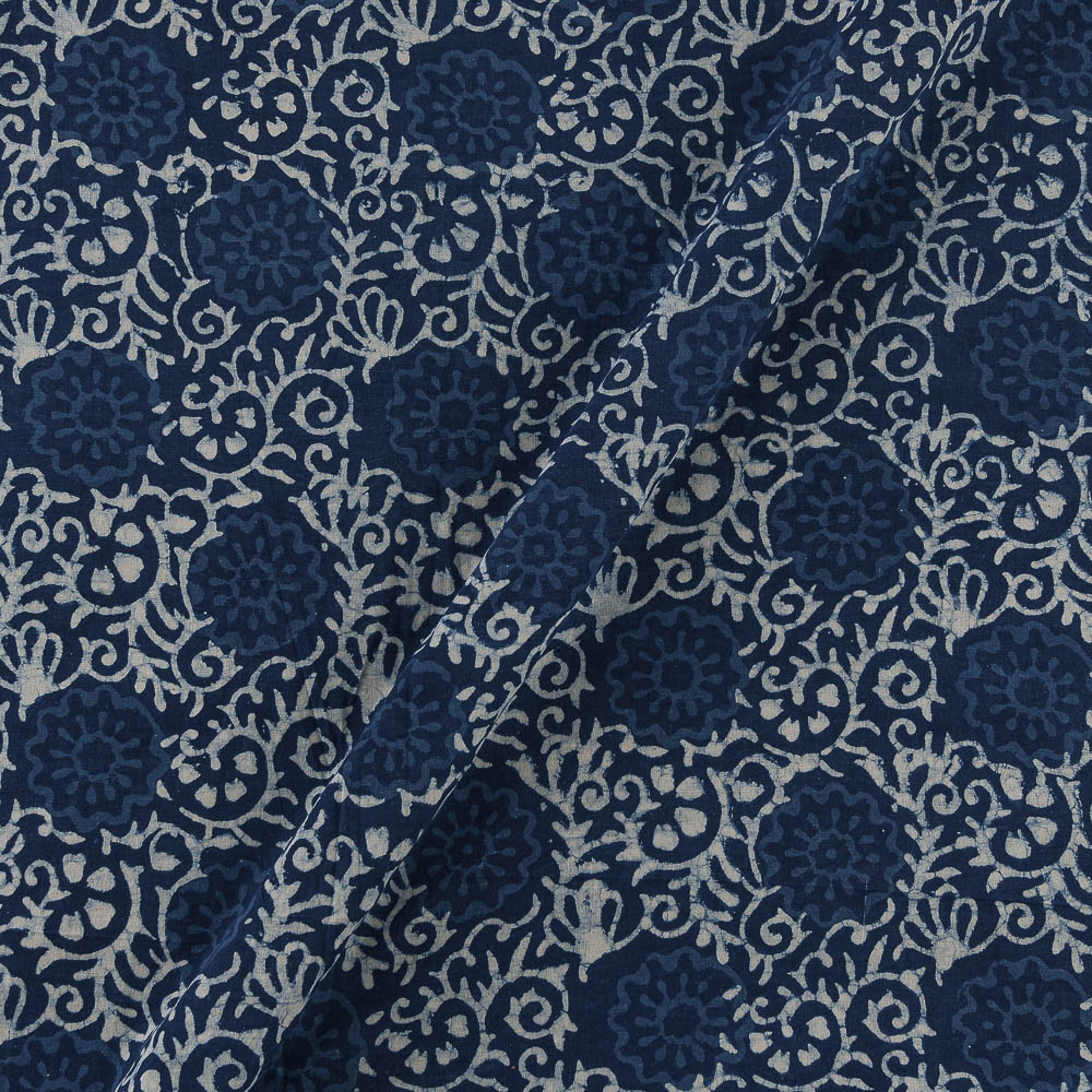 Buy Blue Colour Fabrics, Plain & Printed Fabric Online @ Low Prices ...