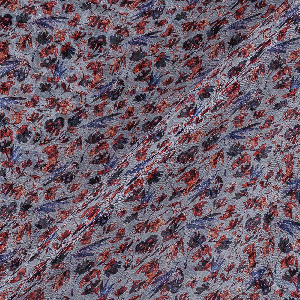 Buy Grey Colour Fabrics, Plain & Printed Fabric Online @ Low Prices ...