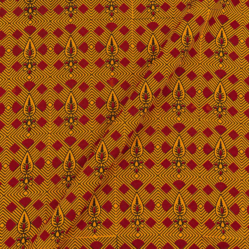 Buy Yellow Colour Fabrics, Plain & Printed Fabric Online @ Low Prices ...